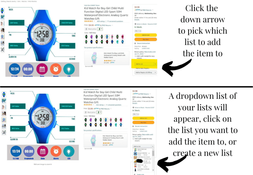 Easy Way to Create an Amazon Wishlist for You and Your Kids and Why ...