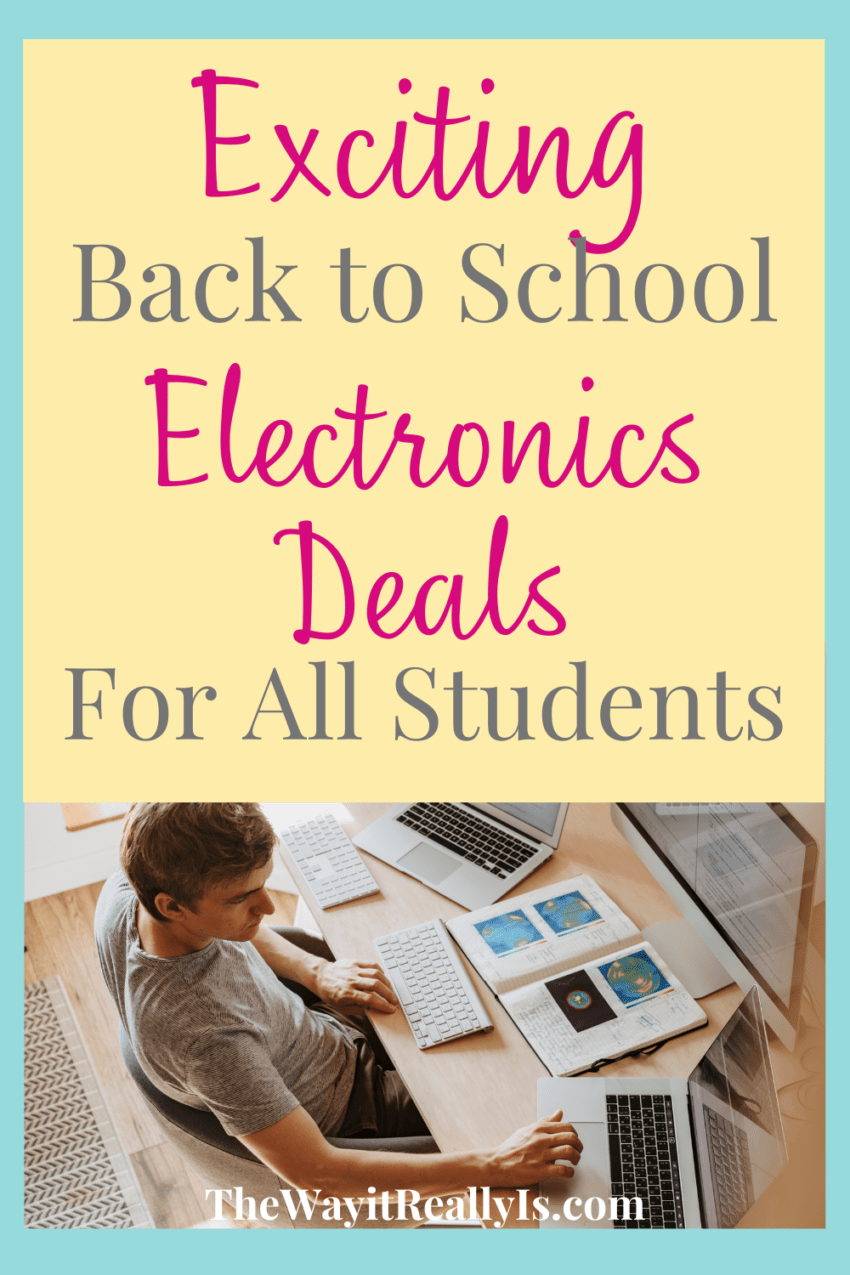 Exciting Back to School Electronics Deals for All Ages of Students ...