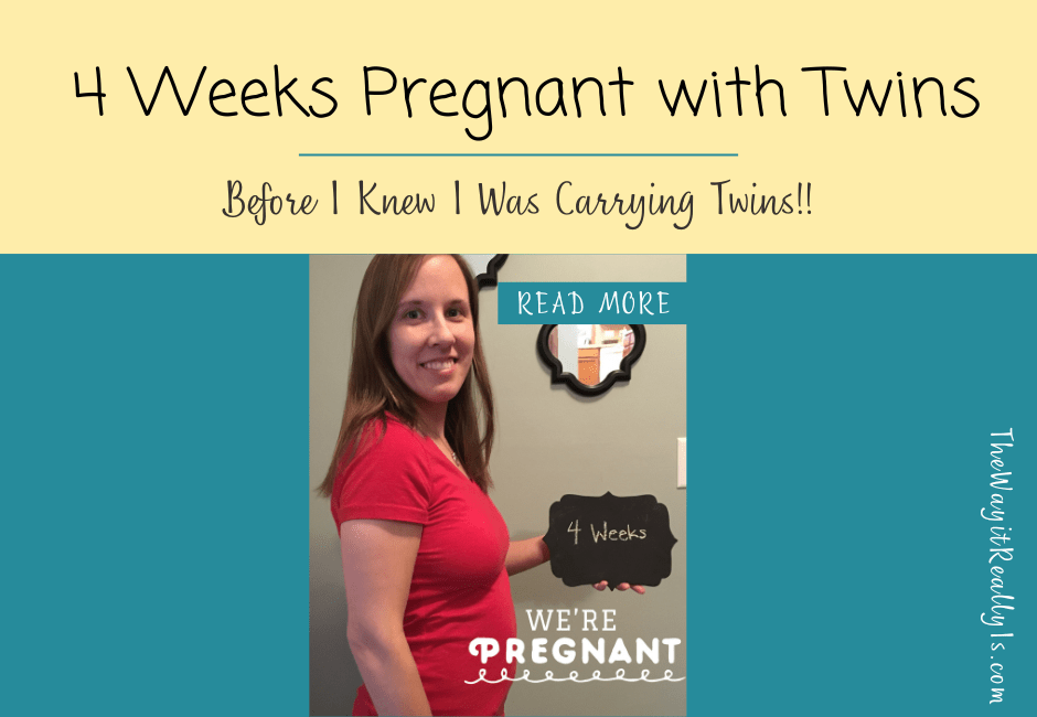 4 Weeks Pregnant with Twins: Before I Knew I Was Carrying Twins - The ...