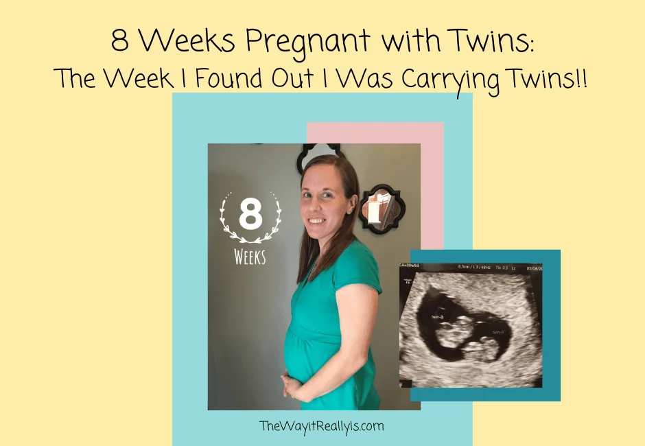 8 Weeks 3 Days Pregnant With Twins